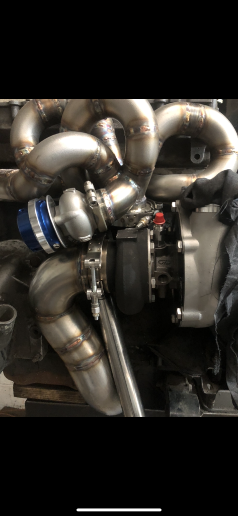 ROVER T16 STAINLESS STEEL TUBULAR TURBO EXHAUST MANIFOLD, T SERIES MG ...