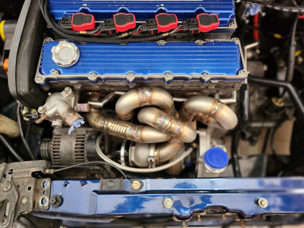 ROVER T16 STAINLESS STEEL TUBULAR TURBO EXHAUST MANIFOLD, T SERIES MG ...